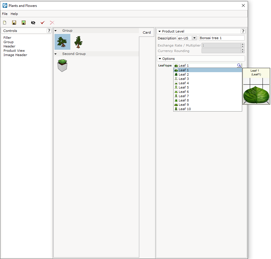Component Tab Creator - Properties Window – Configura Help Center