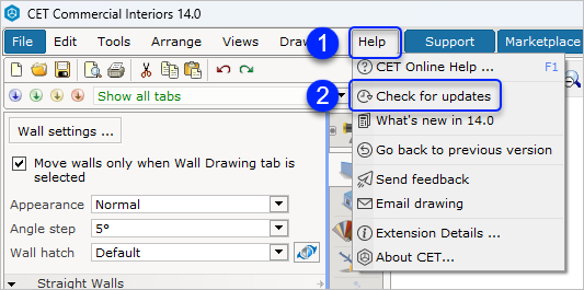 Updating CET – Configura Help Center