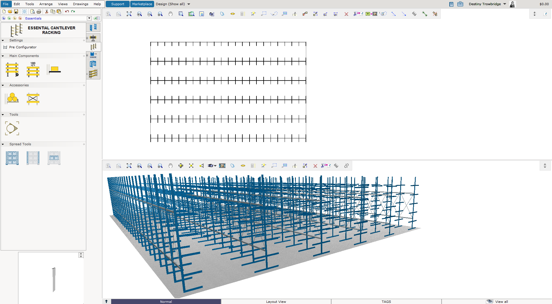 About Essential Cantilever Racking – Configura Help Center