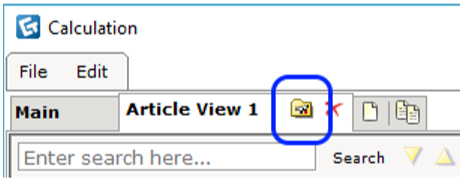 Calculations and Article Views – Configura Help Center