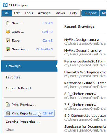 Printing from Paper View – Configura Help Center