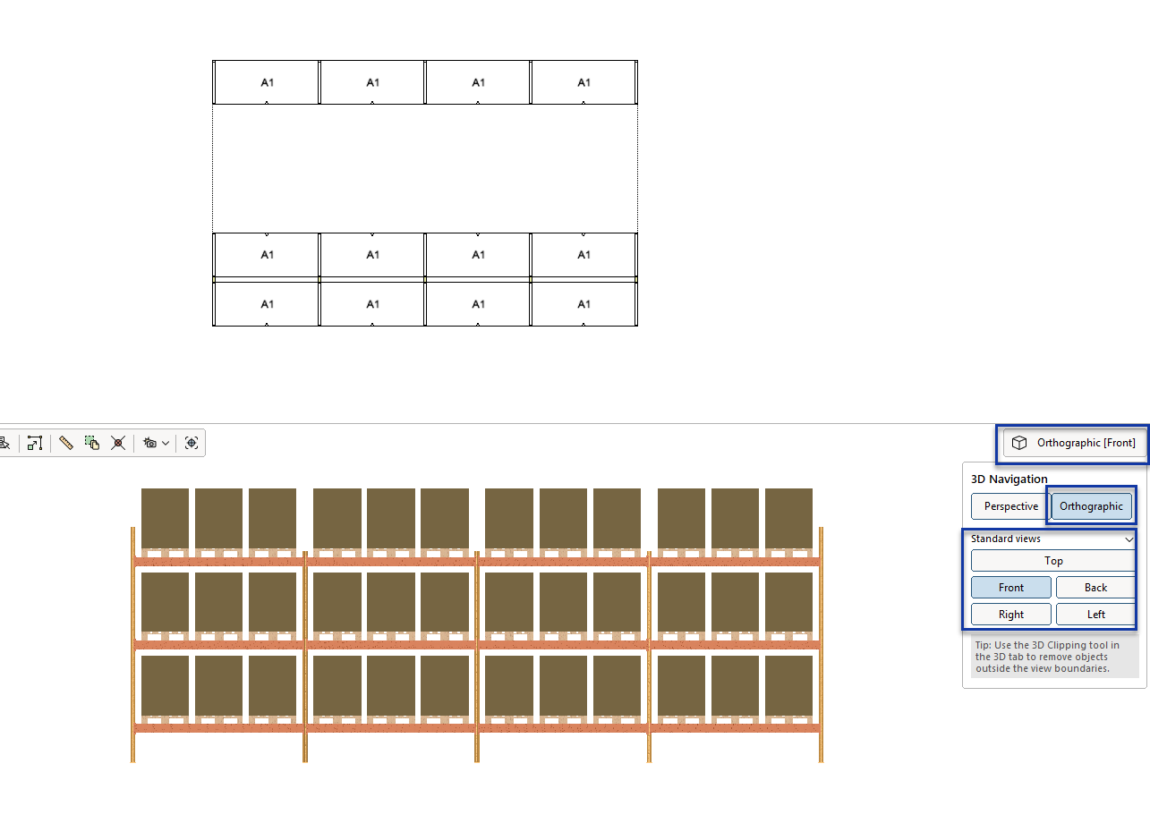 Orthographic View – Configura Help Center