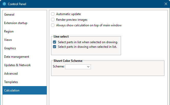 The Calculation Tab – Configura Help Center