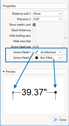 Style Editor: Dimensions – Configura Help Center