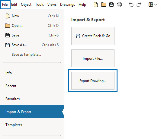 Exporting a Drawing to CAD – Configura Help Center