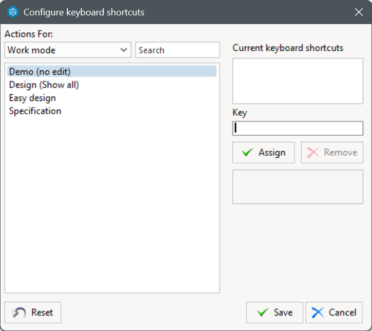 Selecting Work Mode – Configura Help Center