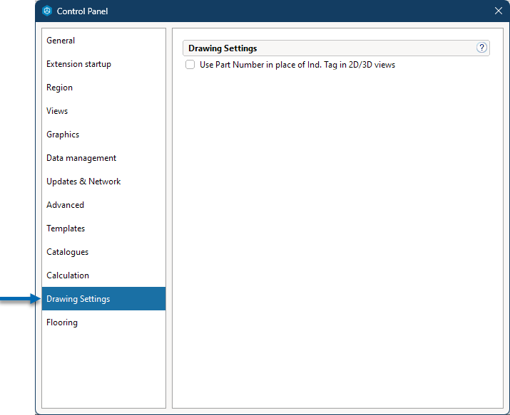 The Drawing Settings Tab – Configura Help Center