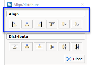 Arrange Menu: Aligning Components – Configura Help Center