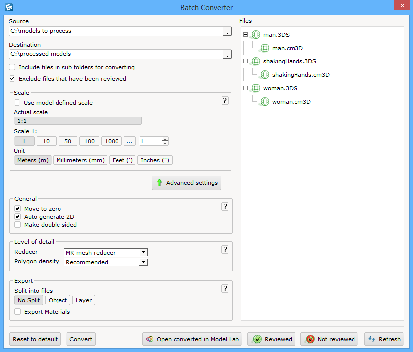 Tutorial 8: Batch Converter – Configura Help Center
