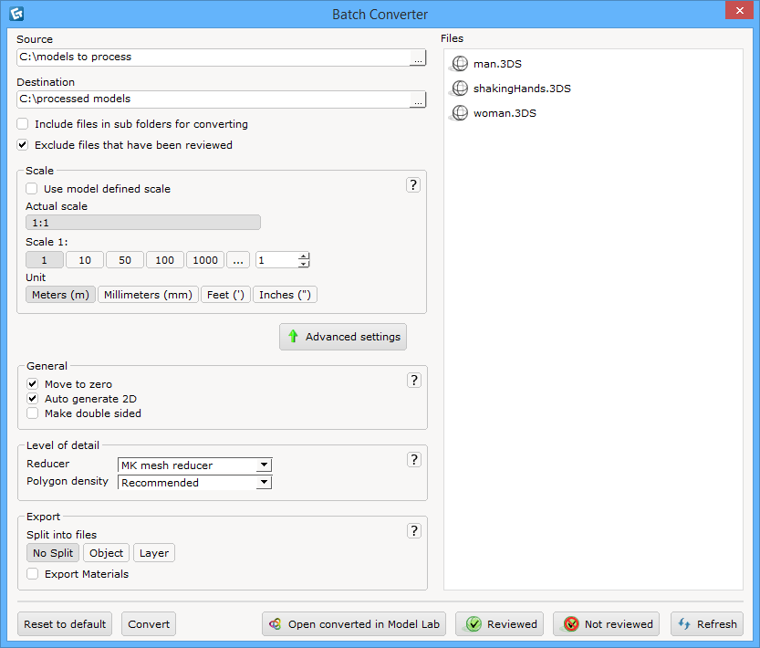 Tutorial 8: Batch Converter – Configura Help Center
